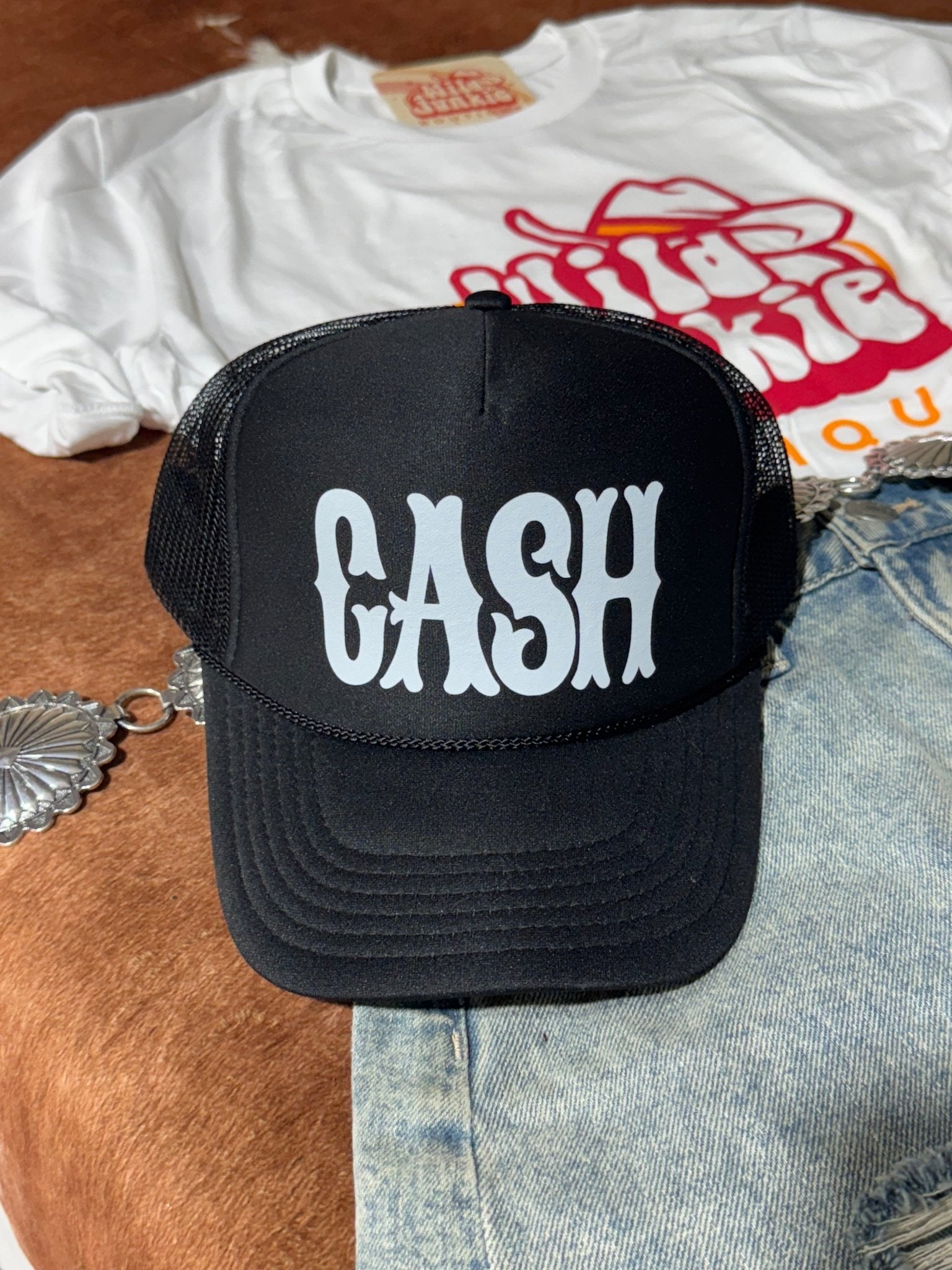 Cash Trucker Hat – The Grit and Glam